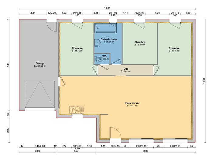 Maisons à vendre et appartements à louer - 3