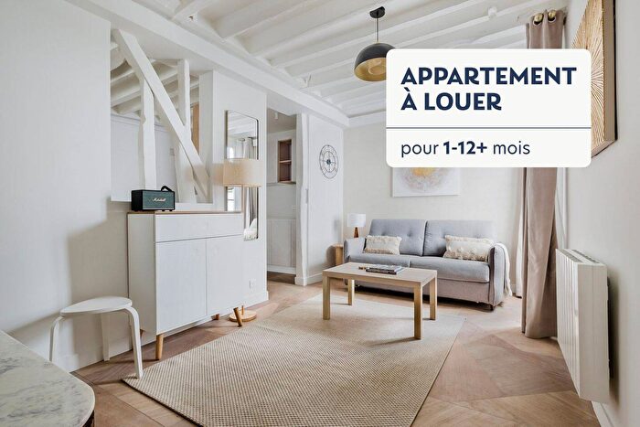 Appartement à louer - Enfants Rouges, Paris ème arrondissement - 2 pièces - 1 chambre