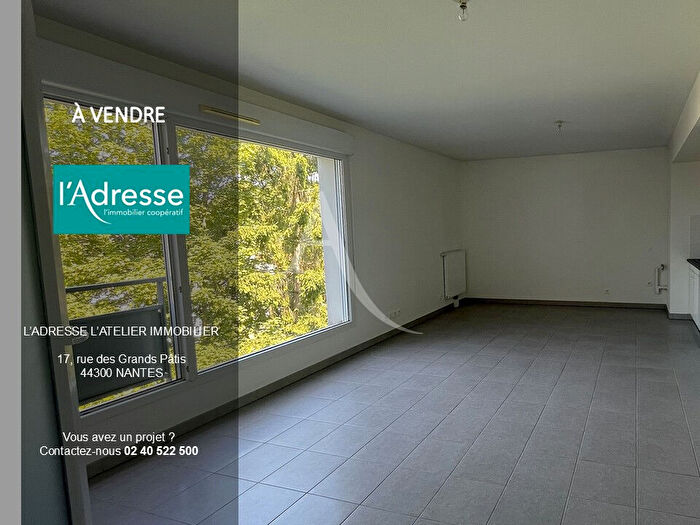 Appartement à vendre - Nantes, Eraudière, La Marrière, Rond-point de Paris - 3 pièces - 2 chambres