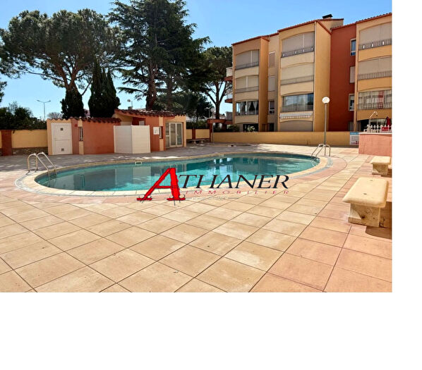 Appartement à vendre - Argelès-sur-Mer, Argelès Plage - 2 pièces - 1 chambre