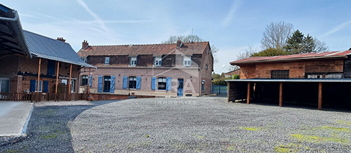 Maison à vendre - Linzeux - 10 pièces - 6 chambres