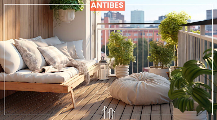 Appartement à vendre - Antibes, Juan-les-Pins, Le Cap - 3 pièces - 2 chambres