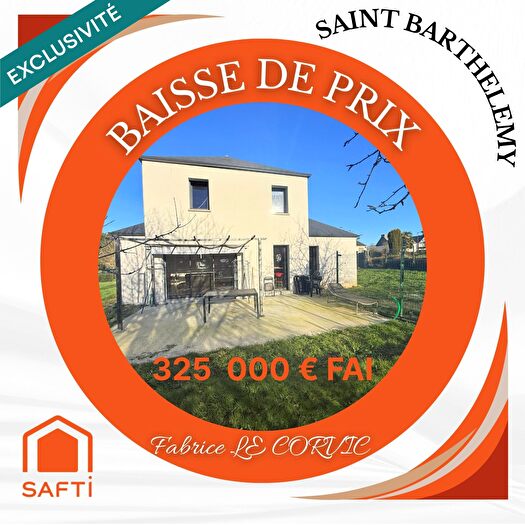 Maison à vendre - Saint-Barthélemy - 5 pièces - 4 chambres