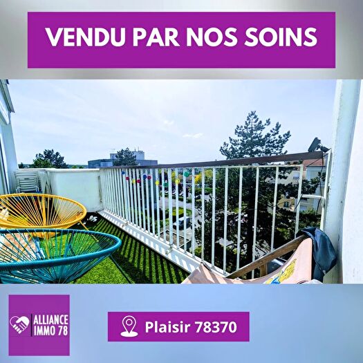 Appartement à vendre - Plaisir, Ebisoires - 4 pièces - 3 chambres