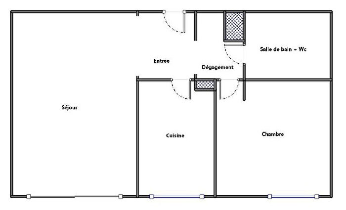 Appartement 2 pièces à Rueil-Malmaison, Martinets, à vendre