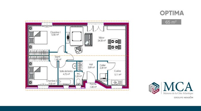Maisons à vendre et appartements à louer - 3