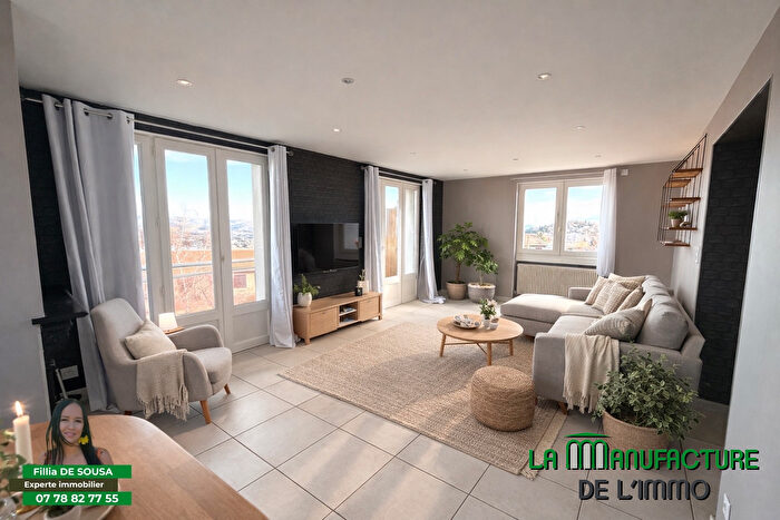 Saint-Étienne, La Dame Blanche, La Richelandière, Montplaisir, Monthieu : Appartement 4 pièces à vendre