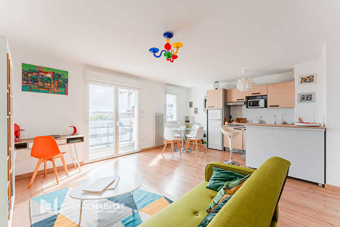 Appartement à vendre - Nantes, Zola, Dervallières - 3 pièces - 2 chambres