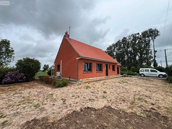 Maison à louer - Lederzeele - 3 pièces - 2 chambres