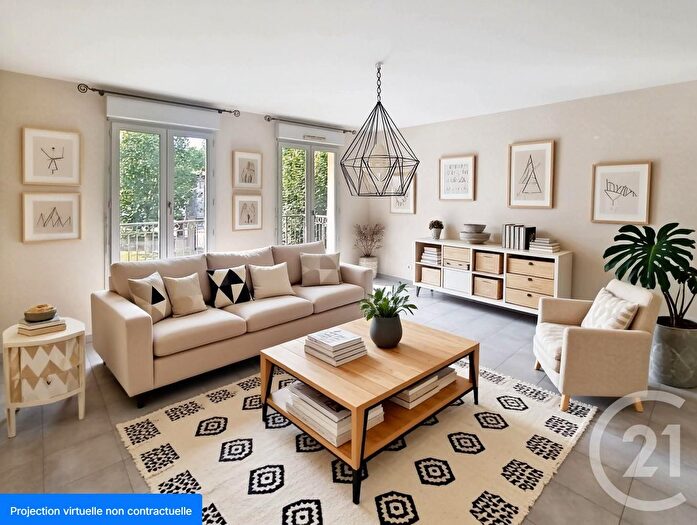 Appartement à vendre - Saint-Jean-de-Braye, Ouest - 3 pièces - 2 chambres