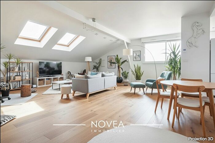 Appartement à vendre - Lyon e  - 4 pièces - 3 chambres