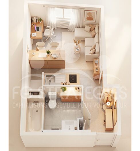 Castelnau-le-Lez, Moutte, Sablas - Appartement 1 pièce à vendre