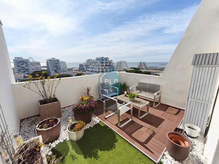 Appartement à vendre - La Grande-Motte, Centre-ville, Port - 4 pièces - 3 chambres