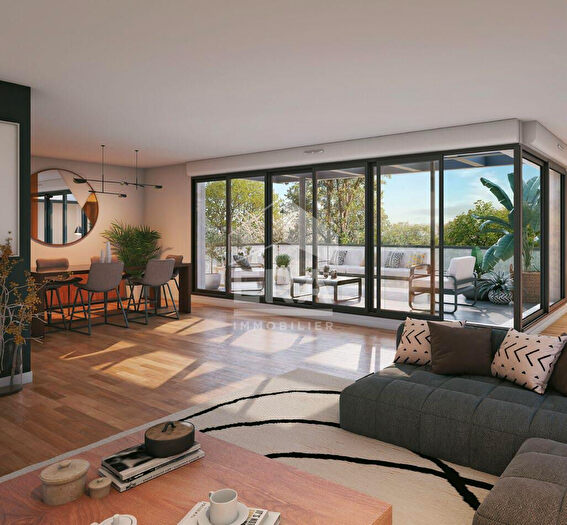 Appartement à vendre - Croix, Fer à Cheval - 3 pièces - 2 chambres