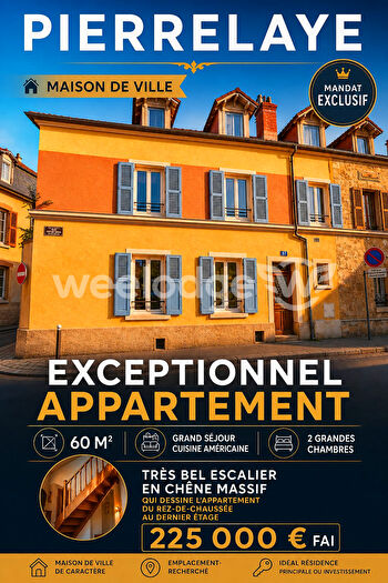 Appartement 3 pièces à Pierrelaye, à vendre