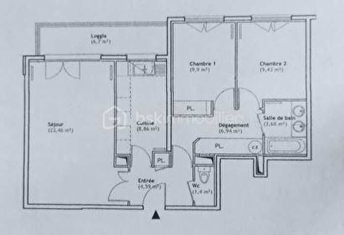 Appartement 3 pièces à vendre à Issy-les-Moulineaux, Val de Seine, Les Arches