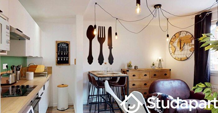 Appartement à louer - Centre Ville-Rive Gauche, Rouen - 1 pièce - 1 chambre