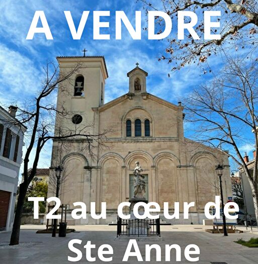 Appartement à vendre - Marseille e , Sainte-Anne - 2 pièces - 1 chambre