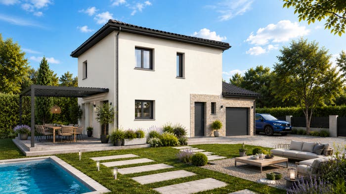 Maison 4 pièces à Brussieu, à vendre
