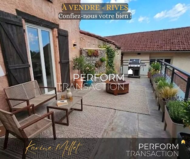Appartement 4 pièces à Rives, à vendre