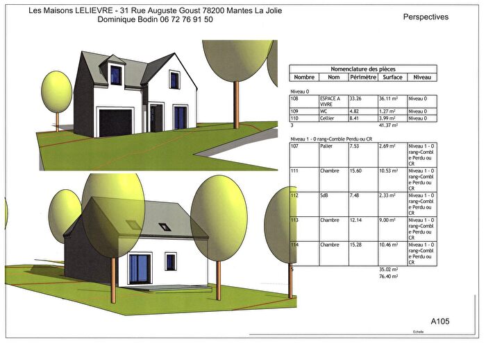 Maison à vendre - Chambourcy - 5 pièces - 3 chambres