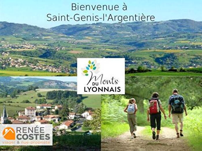 Maison à vendre - Saint-Genis-lArgentière - 8 pièces - 4 chambres