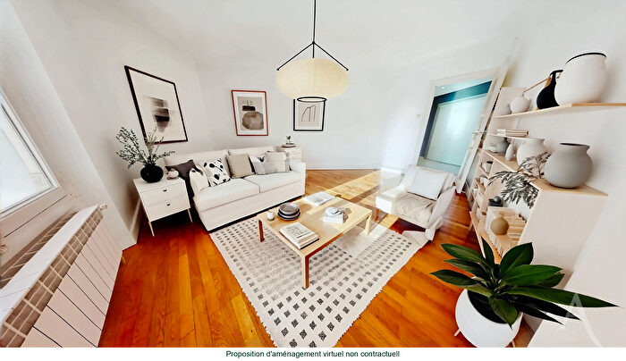 Appartement à vendre - Grenoble, La Capuche, Grands Boulevards - 2 pièces - 1 chambre