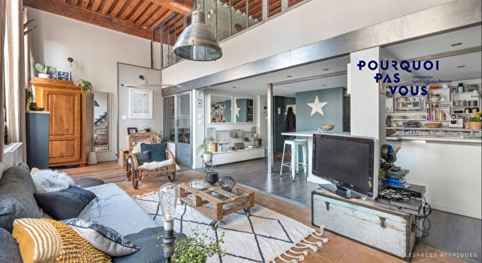 Appartement 3 pièces à Lyon 1er, Haut, Coeur des Pentes, à vendre