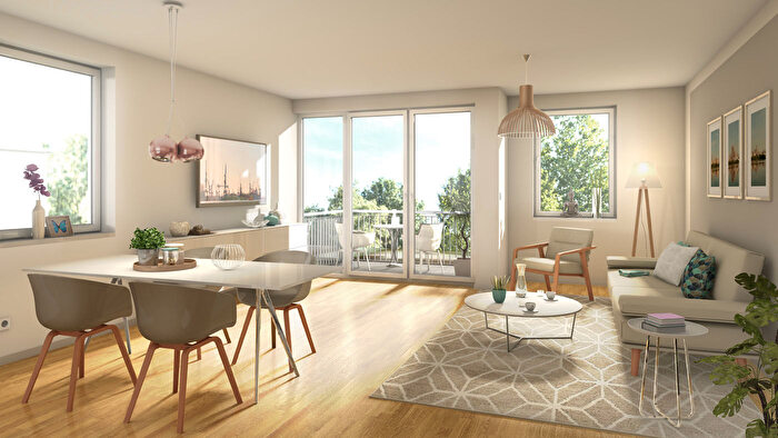 Appartement à vendre - Noisy-le-Sec - 3 pièces - 2 chambres