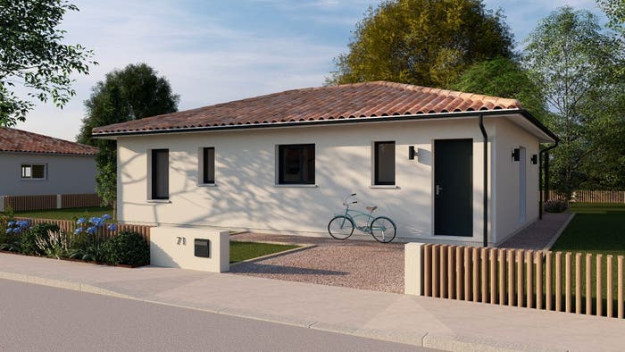 Saint-Michel-de-Rieufret - Maison 4 pièces à vendre