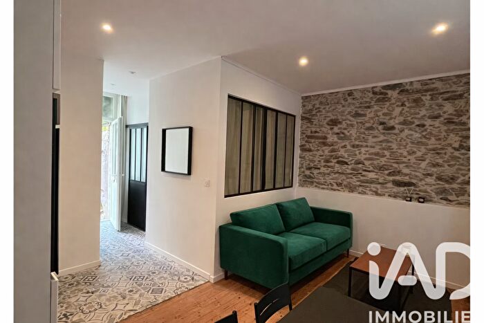 Appartement à vendre - Nantes, Centre-ville - 1 pièce - 1 chambre