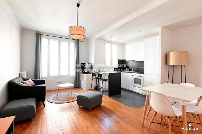 Appartement 2 pièces à Boulogne-Billancourt, Point du Jour, à louer