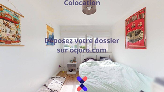 Appartement à louer - La Roseraie, Angers - 8 pièces - 7 chambres
