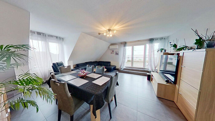 Appartement à vendre - Rixheim, Entremont - 3 pièces - 2 chambres