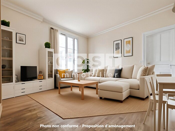 Appartement à vendre - Asnières-sur-Seine - 2 pièces - 1 chambre