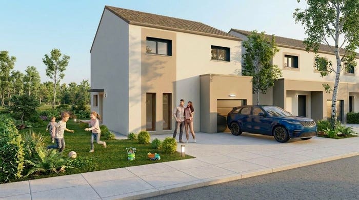 Maison 5 pièces à vendre à Rombas