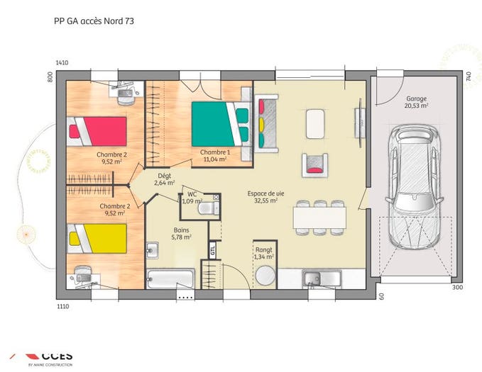 Maisons à vendre et appartements à louer - 3