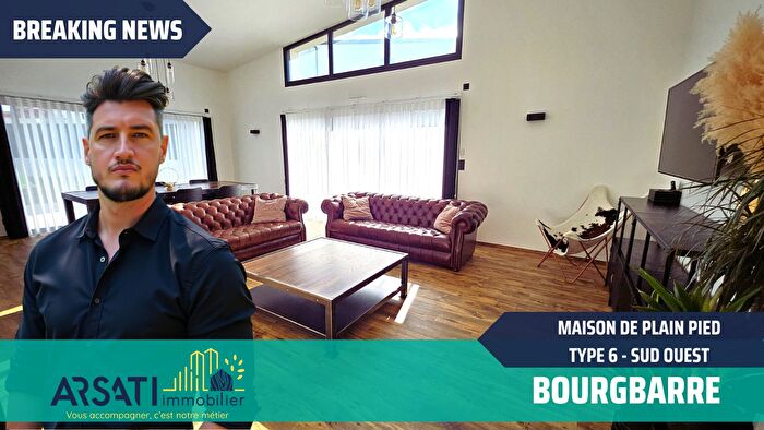 Maison à vendre - Bourgbarré - 6 pièces - 4 chambres