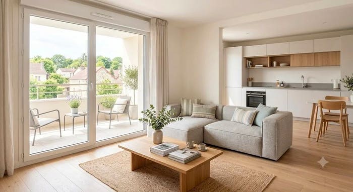 Gennevilliers, Le Village : Appartement 3 pièces à vendre