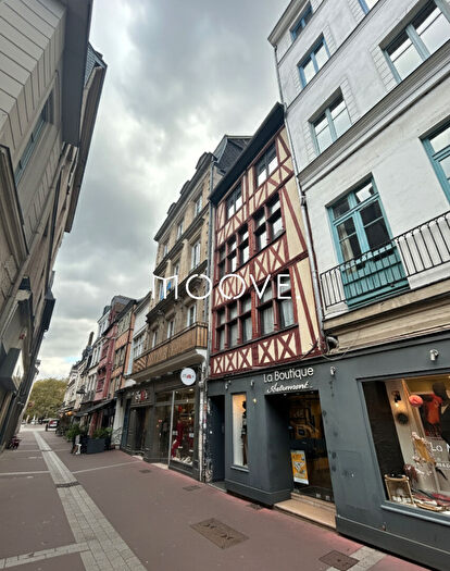 Appartement à louer - Rouen, Vieux Marché, Cathédrale - 1 pièce