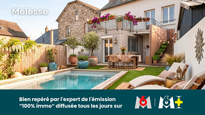 Maison à vendre - Melesse - 9 pièces - 7 chambres