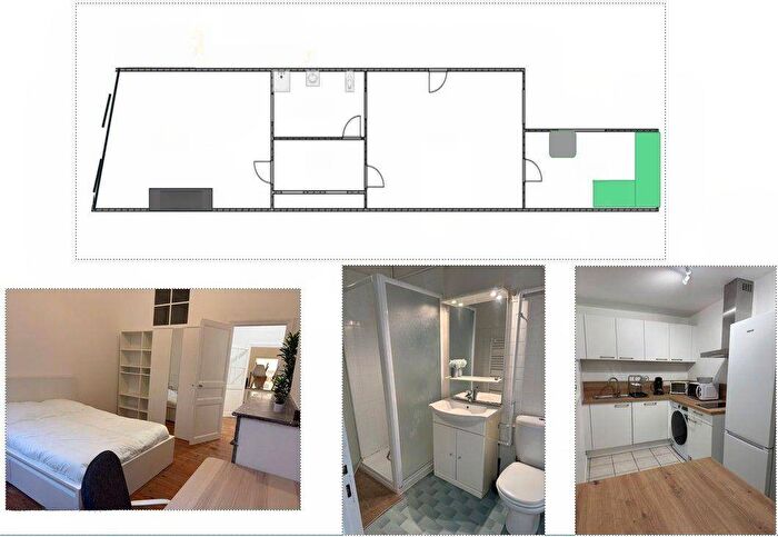 Appartement à louer - Toulouse - 2 pièces - 1 chambre