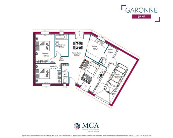 Maisons à vendre et appartements à louer - 3
