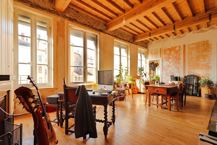 Appartement à vendre - Lyon e , Croix Rousse Centre-ville - 2 pièces - 1 chambre