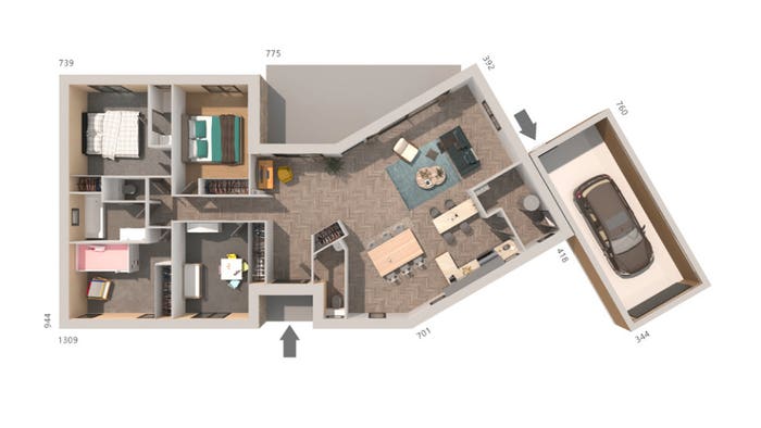 Maisons à vendre et appartements à louer - 3
