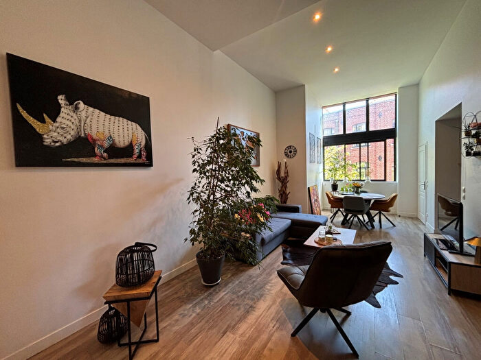 Appartement à vendre - Tourcoing, Centre-ville - 3 pièces - 2 chambres