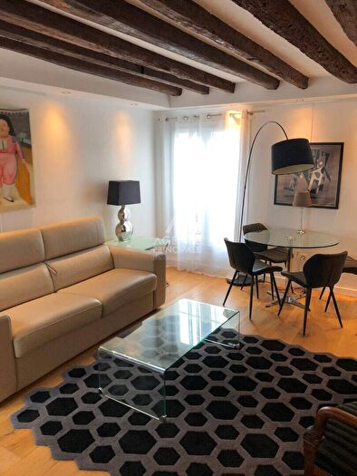 Appartement à louer - Monnaie, Paris ème arrondissement - 2 pièces - 1 chambre