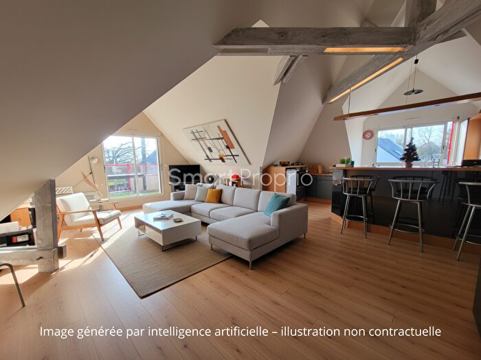 Appartement à vendre - Guérande, Bocage-Sud, La Madeleine - 3 pièces - 2 chambres