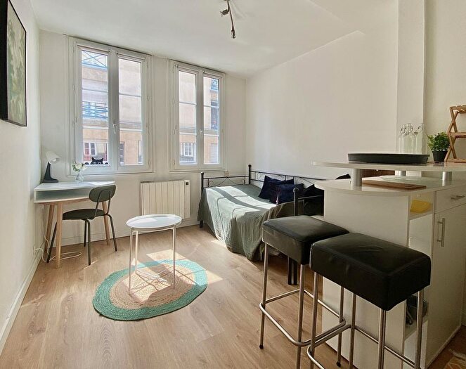 Appartement à louer - Rouen, Coteaux Ouest - 1 pièce