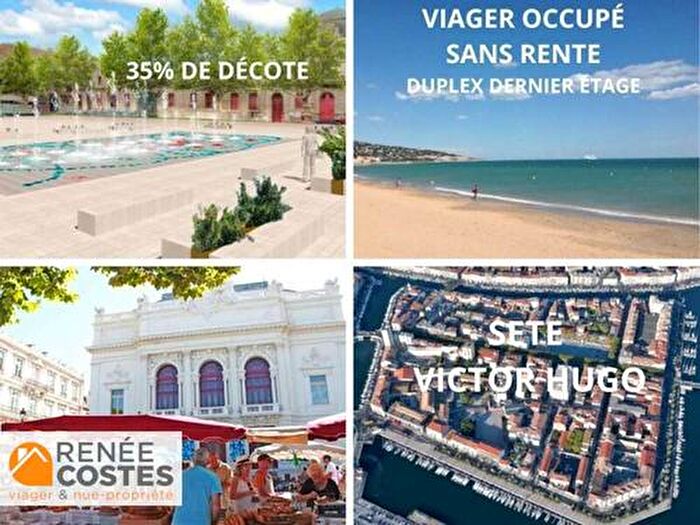 Appartement à vendre - Sète, La Gare - 3 pièces - 2 chambres